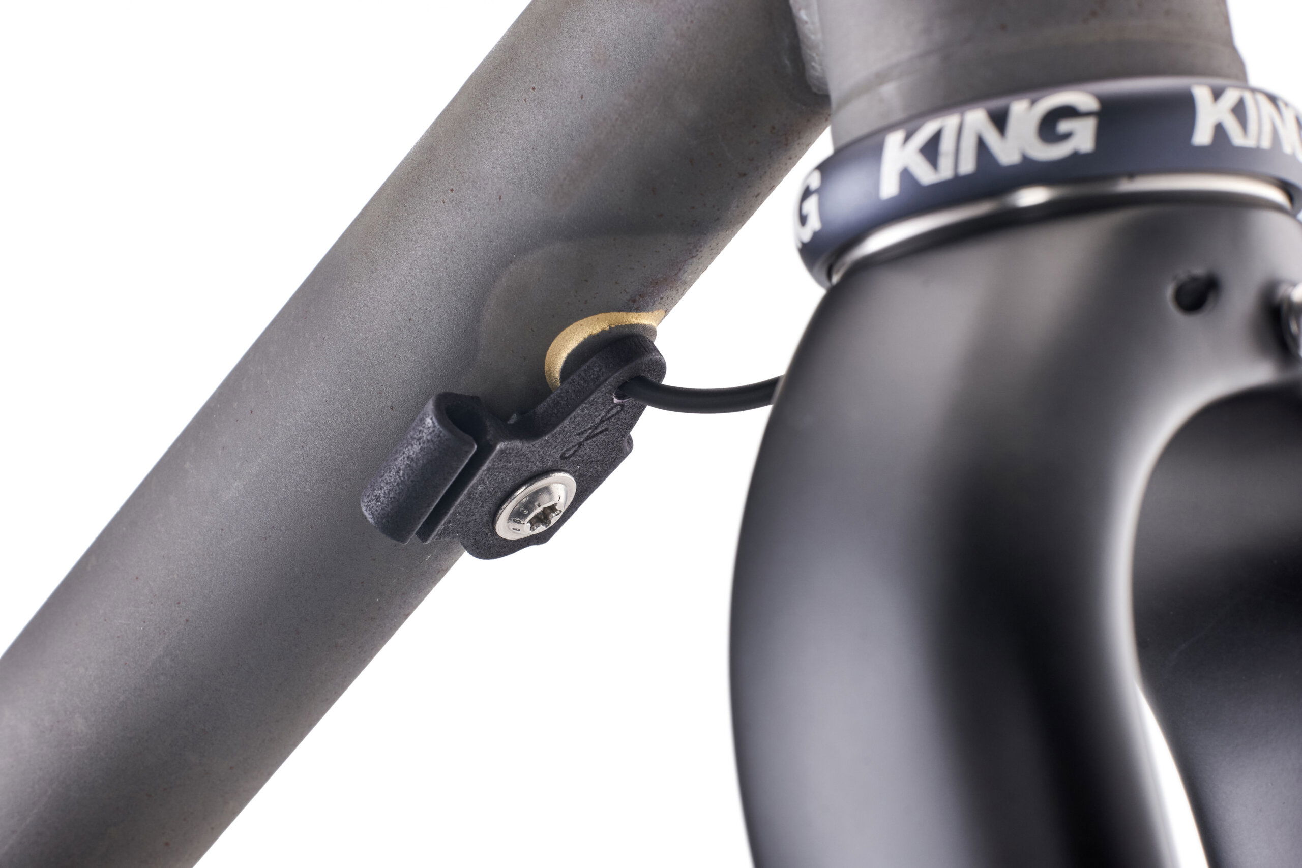 Fairlight 3D Printed Downtube Cable Guide 1x - Fairlight Cycles