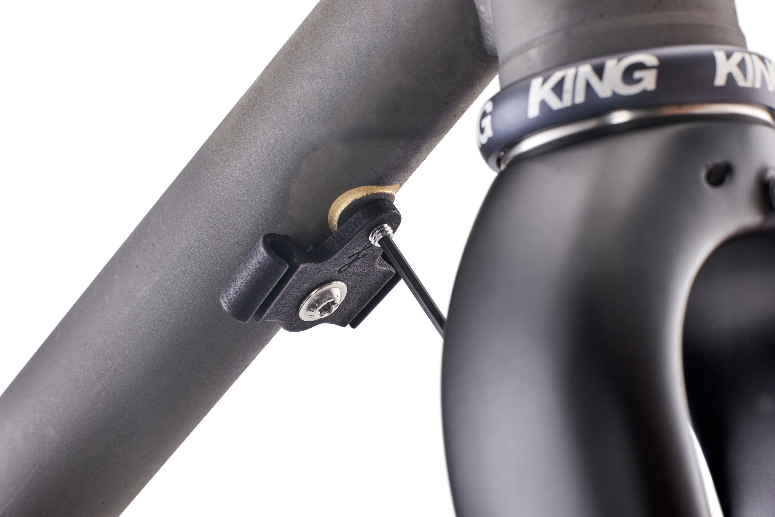 Fairlight 3D Printed Downtube Cable Guide 2x - Fairlight Cycles